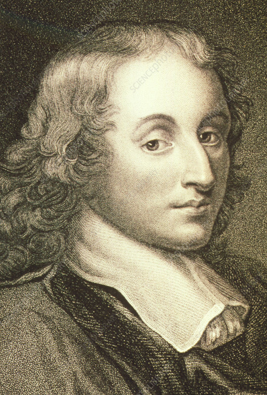 Portrait Of French Mathematician Blaise Pascal The Theosophical